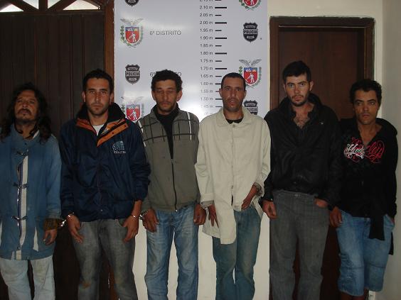 6 º Dp Prende Seis Ladrões Polícia Civil Do Paraná